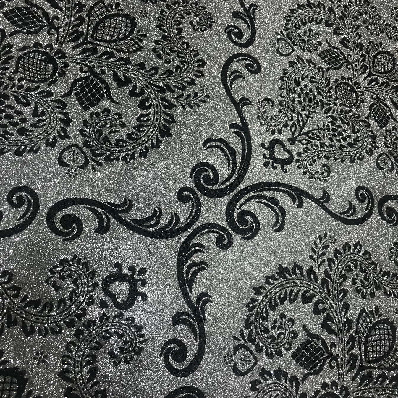 Glitter Flock (Silver Glitter - Black Glitter Flock) - PP19 – Luxury ...