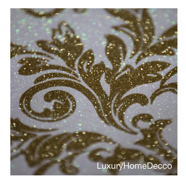 Glitter Flock (Gold Glitter - Gold Glitter Flock) - PP2 – Luxury Home Decco