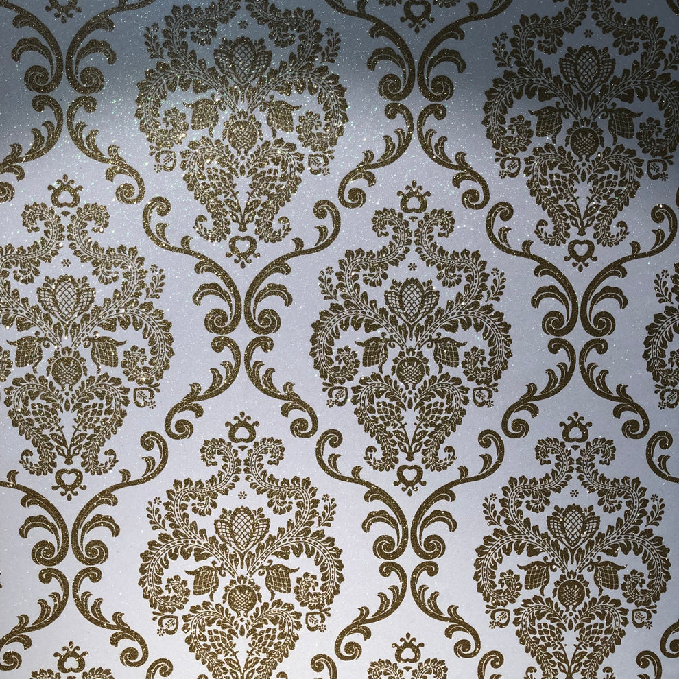 Glitter Flock (White Glitter - Gold Glitter Flock) - PP1 – Luxury Home ...